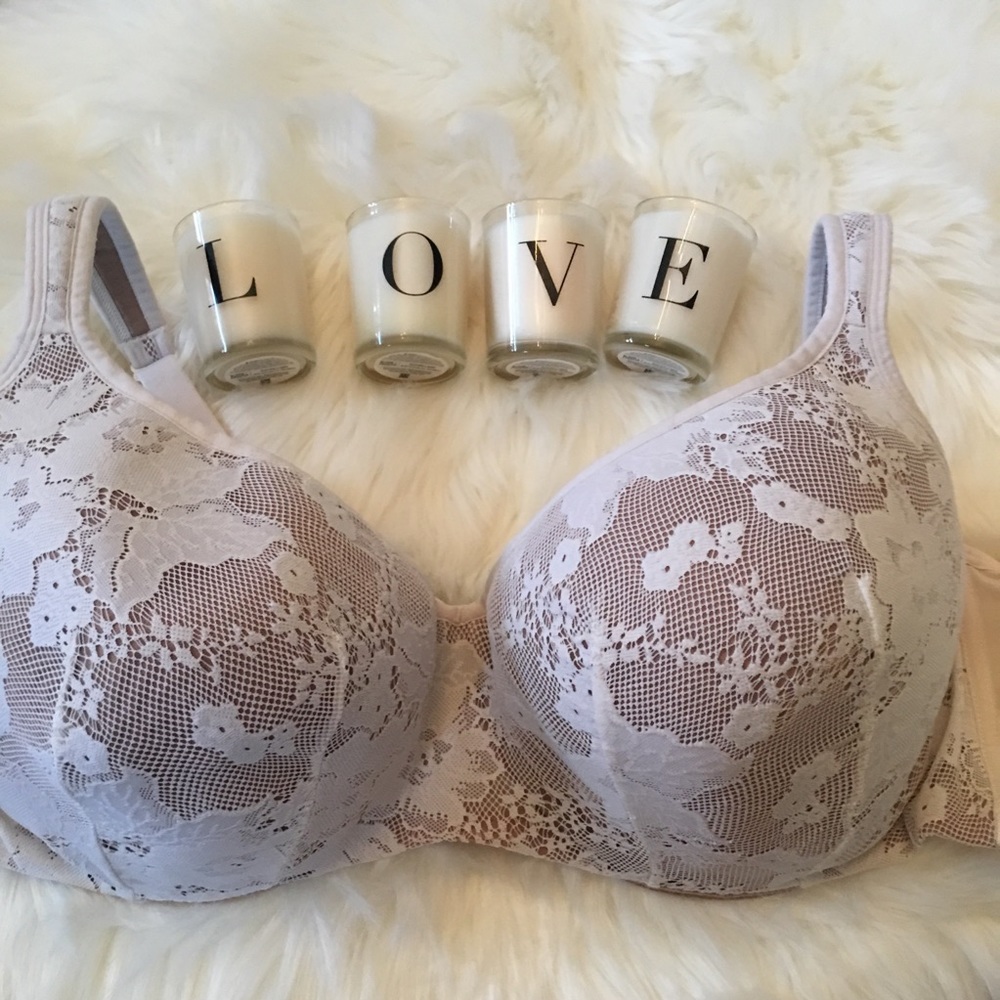 Cacique Lace Balconette Bra 46dd - Gem